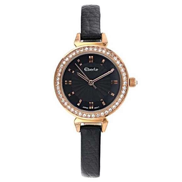 eberle | Accessories | New Rose Gold Black Eberle Austonian 2 Ladies ...